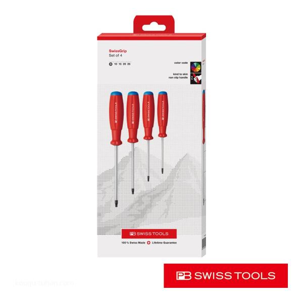 ●名称：スイスグリップ・ドライバーセット(BOX)●メーカー：PB SWISS TOOLS：ピービー●型番：8462.CBB●ドライバー＞ドライバーセット●セット内容：スイスグリップ・イジリドメドライバー(8400B-10・15・20・25...