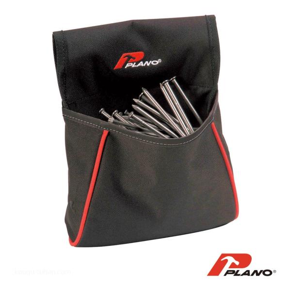 ●名称：ネイルポーチ●メーカー：PLANO：プラノ●型番：537TB●保護具、工具携行、作業着＞工具バッグ、ポーチ、ホルダー＞腰袋、ホルダ、エプロン●仕様：外寸(mm)：幅200×高さ255 内寸(mm)：幅150〜180×深さ175 材質...