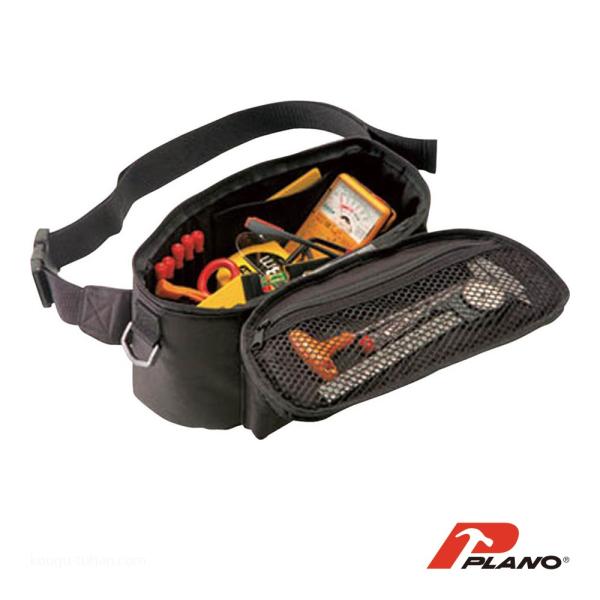 ●名称：ウエストバッグ●メーカー：PLANO：プラノ●型番：545TB●保護具、工具携行、作業着＞工具バッグ、ポーチ、ホルダー＞現場用バッグ、ケース、バスケット●仕様：奥行(mm)：127 高さ(mm)：200 幅(mm)：290 材質：ポ...