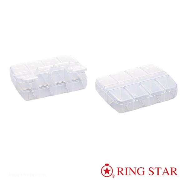 ●名称：<マイプチット>●メーカー：RING STAR：リングスター●型番：PT-98●工具・パーツ収納、施錠＞パーツケース●仕様：外寸奥行(mm)：67 外寸間口(mm)：90 外寸高さ(mm)：23 カラー：クリア コマ数：...