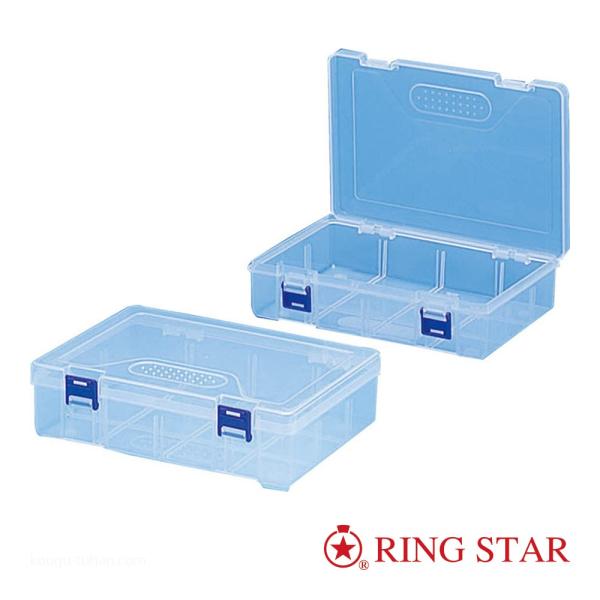 ●名称：(クリア) スーパークラブ パーツ フリー●メーカー：RING STAR：リングスター●型番：R-240●工具・パーツ収納、施錠＞パーツケース●仕様：外寸奥行(mm)：168 外寸間口(mm)：234 外寸高さ(mm)：62 有効内...