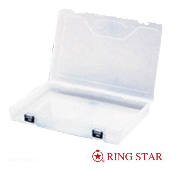 ●名称：(クリア) <スーパーピッチ5.5MM フリータイプ>●メーカー：RING STAR：リングスター●型番：SP-1500F●工具・パーツ収納、施錠＞パーツケース●仕様：外寸奥行(mm)：149 外寸間口(mm)：201 ...
