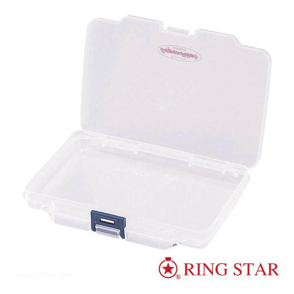 ●名称：<スーパーピッチミニマム(クリア)>●メーカー：RING STAR：リングスター●型番：SP-750F●工具・パーツ収納、施錠＞パーツケース●仕様：外寸奥行(mm)：100 外寸間口(mm)：145 外寸高さ(mm)：2...