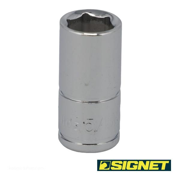 ●名称：1/4DR 5/16" ソケット (6角)●メーカー：SIGNET：シグネット●型番：11105●ソケット＞ソケット(インチ)＞標準長ソケット(インチ)・1/4●仕様：差込角(SQ)：1/4 サイズ(inch)：5/16 全長(L；...