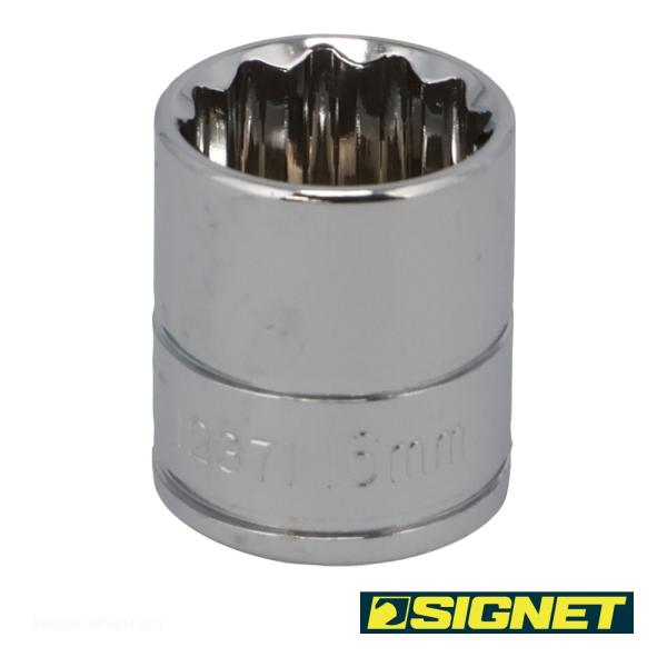 ●名称：3/8DR 16MM ソケット (12角)●メーカー：SIGNET：シグネット●型番：12371●ソケット＞ソケット(ミリ)＞標準長ソケット・3/8●仕様：差込角(SQ)：3/8 サイズ(mm)：16 全長(L；mm)：25.0 先...