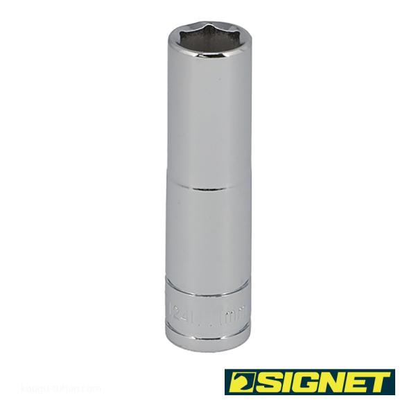 ●名称：3/8DR 11MM ディープソケット●メーカー：SIGNET：シグネット●型番：12411●ソケット＞ソケット(ミリ)＞ディープソケット・3/8●仕様：差込角(SQ)：3/8 サイズ(mm)：11 全長(L；mm)：63.2 先端...