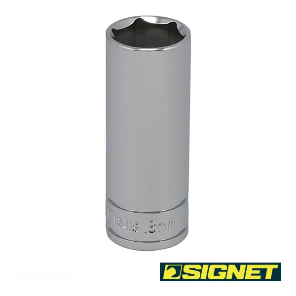 ●名称：3/8DR 18MM ディープソケット●メーカー：SIGNET：シグネット●型番：12418●ソケット＞ソケット(ミリ)＞ディープソケット・3/8●仕様：差込角(SQ)：3/8 サイズ(mm)：18 全長(L；mm)：64 先端部外...