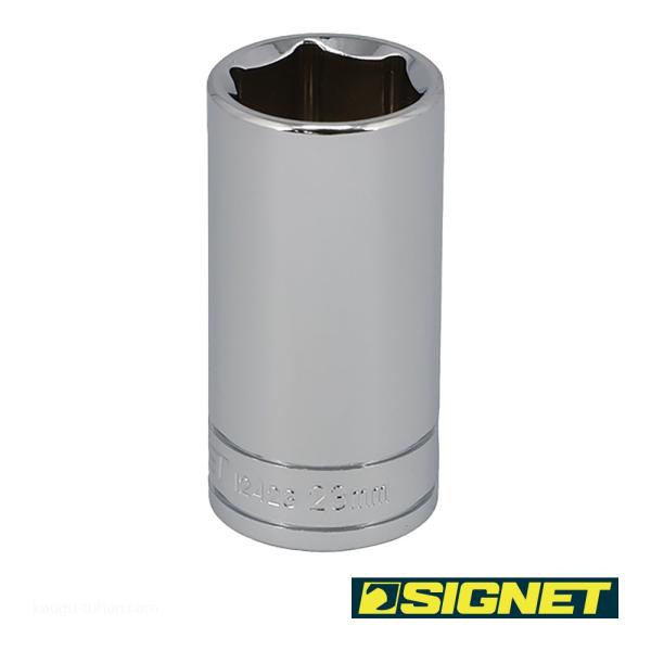●名称：3/8DR 23MM ディープソケット●メーカー：SIGNET：シグネット●型番：12423●ソケット＞ソケット(ミリ)＞ディープソケット・3/8●仕様：差込角(SQ)：3/8 サイズ(mm)：23 全長(L；mm)：64 先端部外...