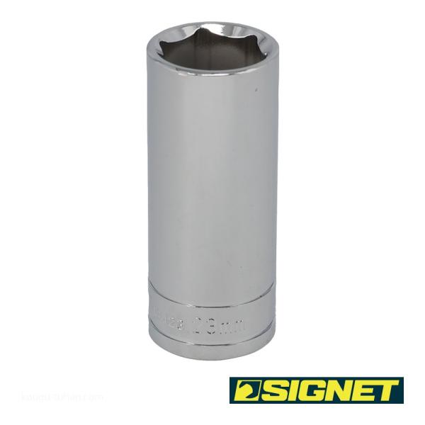 ●名称：1/2DR 23MM ディープソケット●メーカー：SIGNET：シグネット●型番：13423●ソケット＞ソケット(ミリ)＞ディープソケット・1/2●仕様：差込角(SQ)：1/2 サイズ(mm)：23 全長(L；mm)：77 先端部ソ...