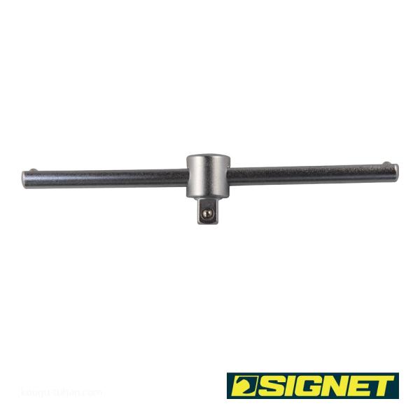 ●名称：1/2DR半円グリップT型スライドハンドル250MM●メーカー：SIGNET：シグネット●型番：13559●ハンドレンチ類＞ハンドル、エクステンション＞T型ハンドル●仕様：差込角(DR)：1/2 全長(L；mm)：250 ヘッド厚み...