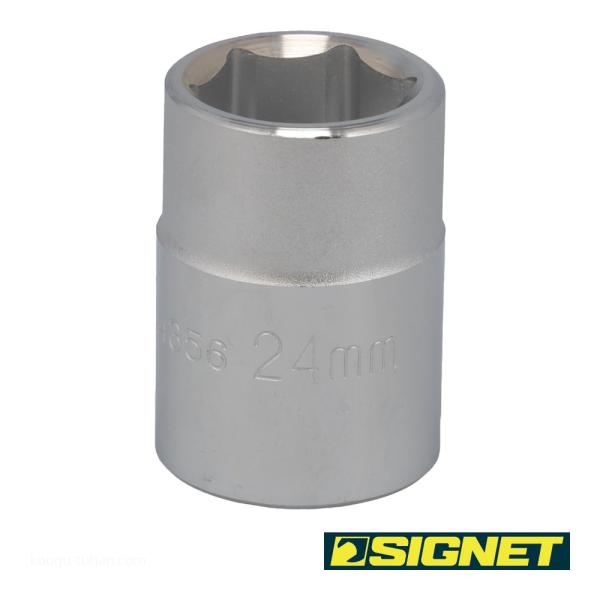 ●名称：3/4DR 24MM ソケット●メーカー：SIGNET：シグネット●型番：14356●ソケット＞ソケット(ミリ)＞標準長ソケット・3/4以上「ボルト・ナットを傷めにくい面接触タイプ」●仕様：差込角(SQ)：3/4 サイズ(mm)：2...