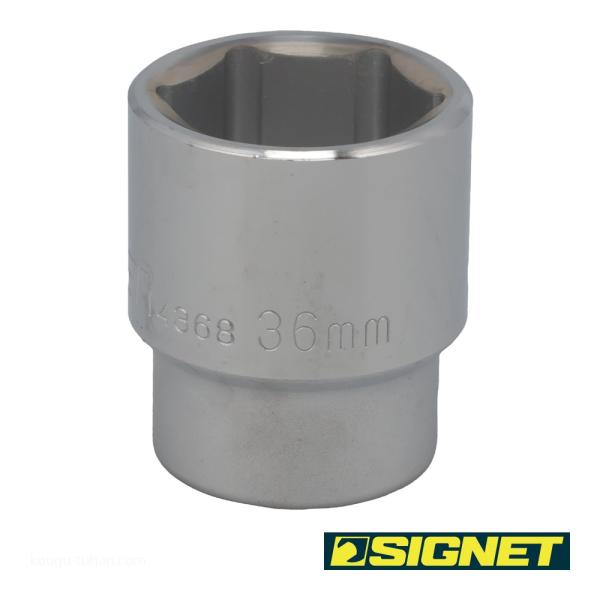 ●名称：3/4DR 36MM ソケット●メーカー：SIGNET：シグネット●型番：14368●ソケット＞ソケット(ミリ)＞標準長ソケット・3/4以上「ボルト・ナットを傷めにくい面接触タイプ」●仕様：差込角(SQ)：3/4 サイズ(mm)：3...
