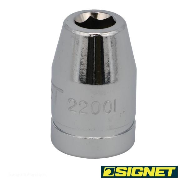 ●名称：3/8DR-1/4ヘックスビットアダプター●メーカー：SIGNET：シグネット●型番：22001●ソケット＞ビット装着用ソケット「便利なビットアダプター」●仕様：サイズ(SQ×HEX)：凹3/8×1/4●用途：3/8SQのラチェット...