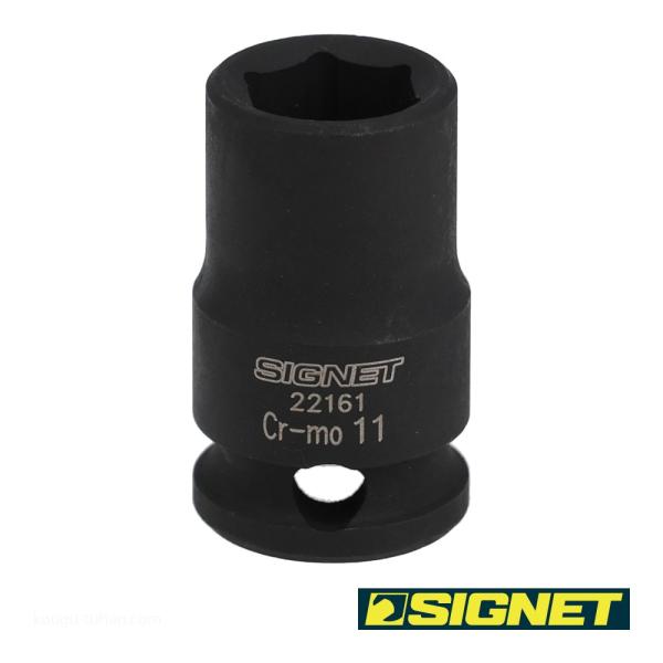 ●名称：3/8DR 11MM インパクト ソケット●メーカー：SIGNET：シグネット●型番：22161●ソケット＞インパクトソケット(ミリ)＞インパクトソケット・3/8「コストパフォーマンスに優れたインパクトソケット」●仕様：差込角(SQ...