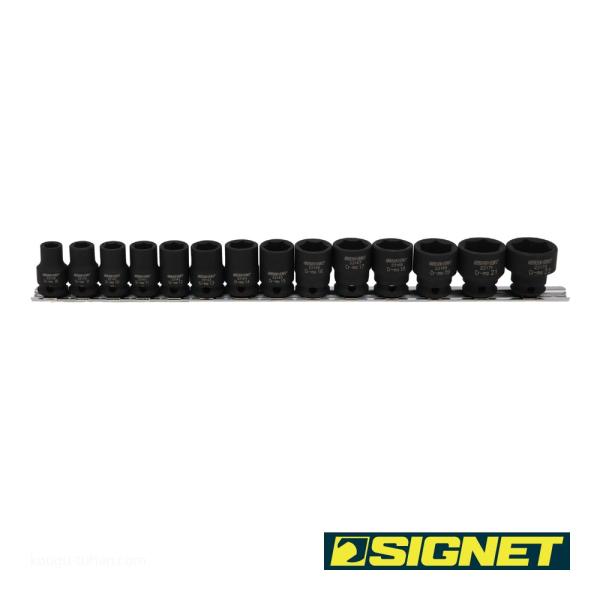 ●名称：3/8DR 14PC インパクト ソケットセット (8-22MM)●メーカー：SIGNET：シグネット●型番：22196●ソケット＞ソケットセット(インパクト)「3/8”SQインパクトソケットセット14PCホルダー付き」●セット内容...