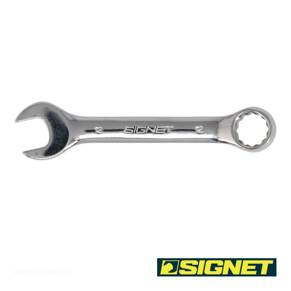 ●名称：12MM スタビーコンビネーションレンチ●メーカー：SIGNET：シグネット●型番：30332●ハンドレンチ類＞スパナ、メガネレンチ類＞コンビネーションレンチ(ミリ)「ミラー仕上げが美しいショートタイプ」●仕様：メガネ部オフセット角...