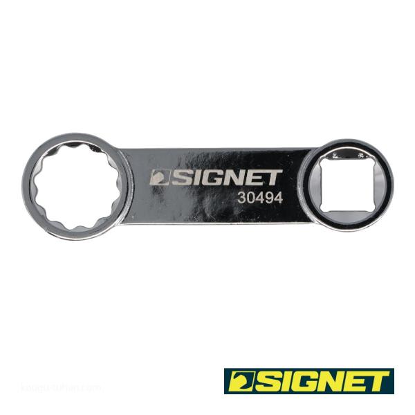 ●名称：3/8DR 14MM トルクアダプター●メーカー：SIGNET：シグネット●型番：30494●トルクレンチ・ドライバー＞トルクレンチ用品●仕様：差込角(SQ)：3/8 材質：クロームバナジウム鋼 サイズ(mm)：14 全長(L；mm...