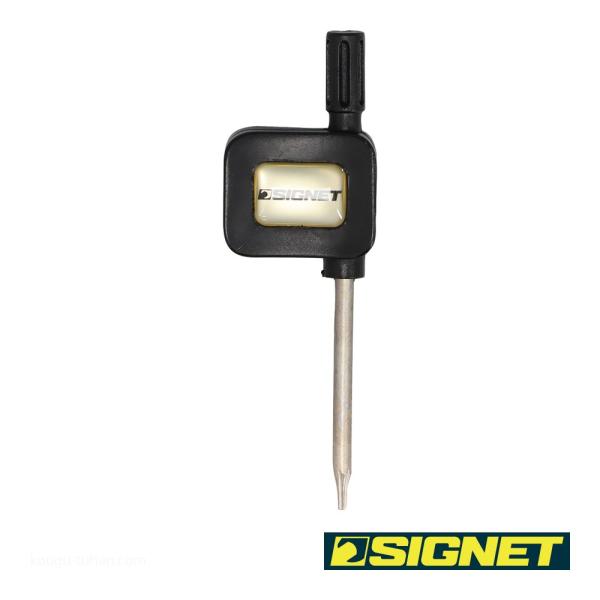 ●名称：T5 フラッグ型 ヘクスローブレンチ●メーカー：SIGNET：シグネット●型番：35825●ドライバー＞へクスローブ(トルクス)ドライバー「シンプルなフラッグ型レンチで精密な作業に」●仕様：全長(mm)：約76 軸長(mm)：約37...