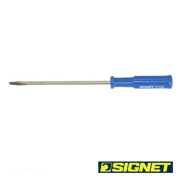 ●名称：(-)2.5X75 ミニドライバー●メーカー：SIGNET：シグネット●型番：51486●ドライバー＞マイナスドライバー＞精密(#0以下)マイナスドライバー「精密な作業に最適」●仕様：刃先幅(mm)：2.6 刃先厚(mm)：0.4 ...