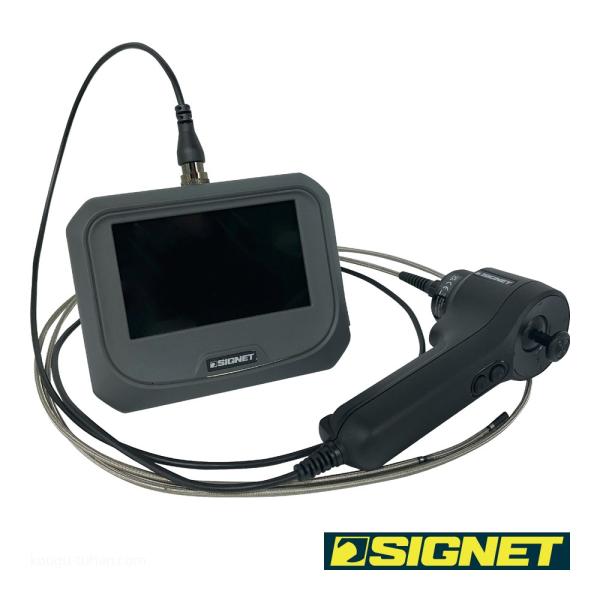 ●名称：360°先端可動式工業用マイクロスコープ●メーカー：SIGNET：シグネット●型番：76007●測定器＞スコープ、顕微鏡、カメラ●セット内容：スクリーン コントローラー 収納ケース 清掃キット 取扱説明書 HDMIケーブル 充電器 ...