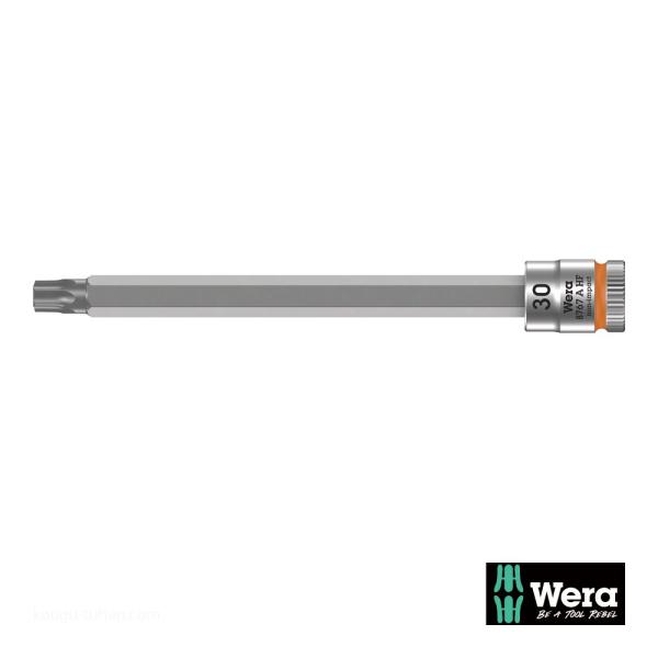 ●名称：8767 A HF 1/4SQトルクスビットソケット(ホールド仕様) TX30 軸長83.0●メーカー：Wera：ヴェラ●型番：05003370001●ソケット＞へクスローブ(トルクス)ソケット「1/4DR、保持機能を備えたサイクロ...