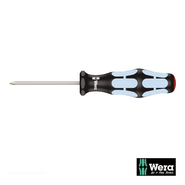 ●名称：3350 PH ステンレスプラスドライバー PH0 軸長60mm●メーカー：Wera：ヴェラ●型番：05032020001●ドライバー＞プラスドライバー＞汎用プラスドライバー「高品質のクラフトフォームステンレスプラスドライバー」●仕...