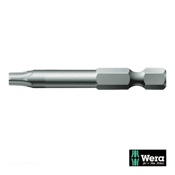 ●名称：867/4 IP トルクスプラスビット 8IP L50mm●メーカー：Wera：ヴェラ●型番：05134679001●ビット＞イジリ防止等、特殊ビット●仕様：先端サイズ(IP)：8 全長(mm)：50 軸径(mm)：3.0●特長：8...