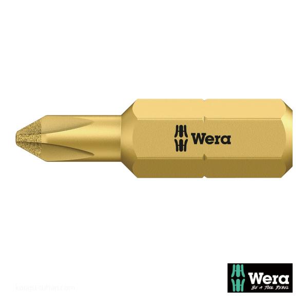 ●名称：851/1 RDC プラスビット(ダイヤコート) PH2 L25mm●メーカー：Wera：ヴェラ●型番：05135008001●ビット＞プラスビット●仕様：サイズ(PH)：2 全長(mm)：25 軸径(ｍｍ)：4.2●特長：851/...