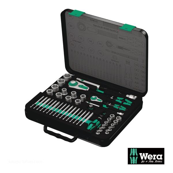 ●名称：8100 SA/SC 2 サイクロップスピードラチェット1/4SQ,1/2SQセット(43点,メタルケース)●メーカー：Wera：ヴェラ●型番：05160785001●ハンドレンチ類＞ラチェットレンチ＞ラチェットレンチ・セット品●セ...
