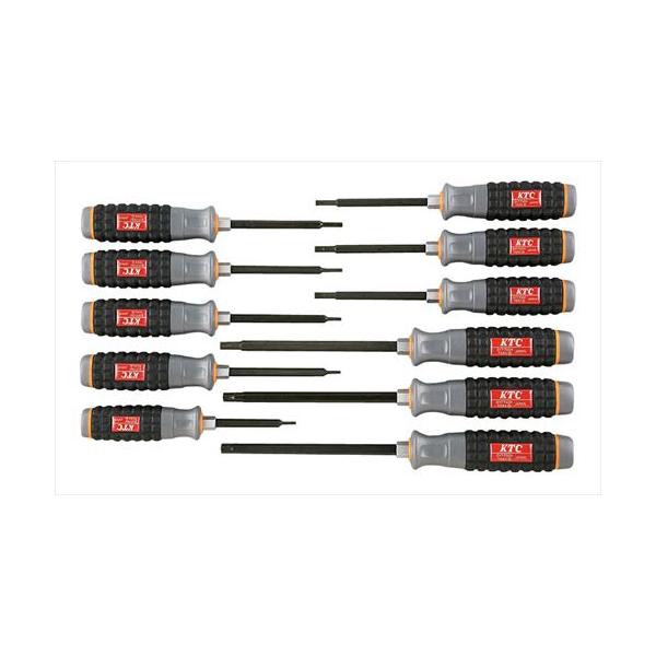 ●重量（kg）：1.6●根元六角付樹脂柄T型いじり止めトルクスドライバ11本組セットです。●グリップエンドのサイズ表示でトルクスドライバといじり止めトルクスドライバの区別ができます。【セット内容】樹脂柄T型いじり止めトルクスドライバ（D1T...