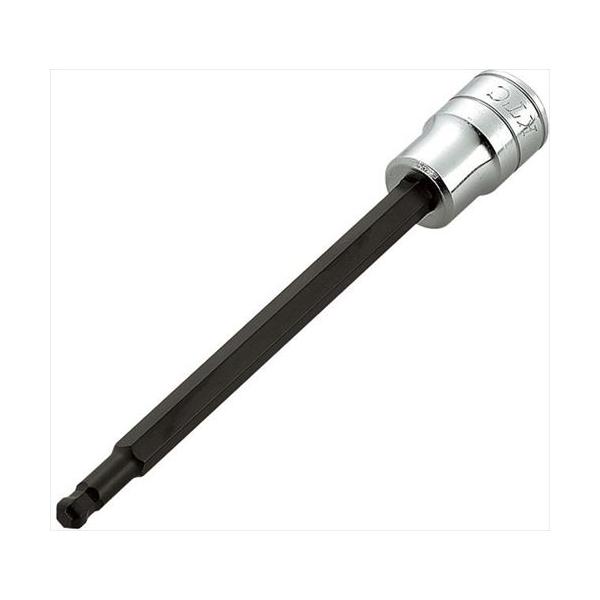 ●差込角（sq.）：9.5●サイズ（S；inch）：3/16●外径（D；mm）：17●全長（L；mm）：128●軸長（l；mm）：99●質量（g）：62●交換ビット品番：T-3/16BPL●ロングタイプのビットソケットです。●ビットの交換が...