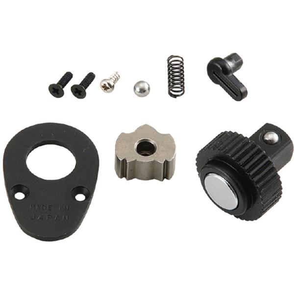 ●差込角(sq.)：9.5●重量(g)：71●9.5sq.ラチェットハンドル用(BR3E・BR3L・BR3F・BR3FL)のリペアキットです。ドライブギア(BR3E-2)、クロウ(BR3E-3)、スチールボール(BR3E-4)、スプリング(...