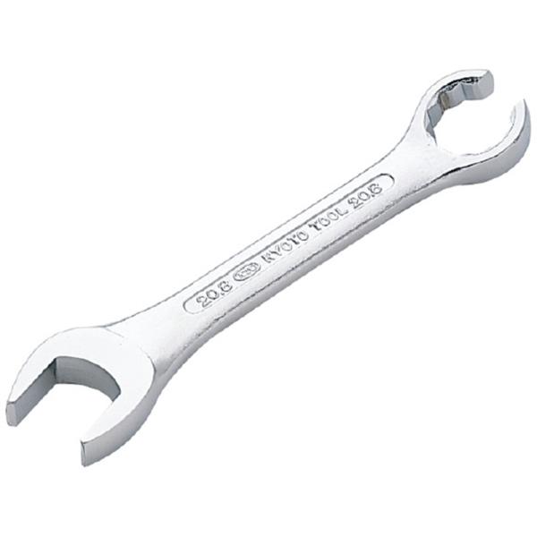 ●寸法S(mm)：20.8●寸法D1(mm)：34●寸法D2(mm)：32●全長(L；mm)：170●重さ(g)：176●20.8mm専用のショートタイプのプラグレンチです。●スパナは口径部が15°の角度付きで、表・裏が使用でき30°の角度...