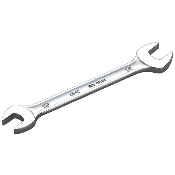 ●サイズ(S1ｘS2；mm)：24×27●スパナ部小幅(D1；mm)：50●スパナ部大幅(D2；mm)：55.5●スパナ部小厚み(T1；mm)：9●スパナ部大厚み(T2；mm)：9●全長(L；mm)：253●質量(g)：320●ヘッド部は幅...