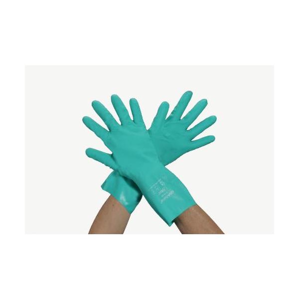 "●材質…ニトリル(梨地)●サイズ…L●全長…300mm●厚み…0.28mm●掌周り…230mm●中指長さ…85mm●パウダーなし●表面を強化した仕上げにより、擦過や化学薬品耐性に優れています●特別なニトリル混合物でできており、擦過・突刺・...