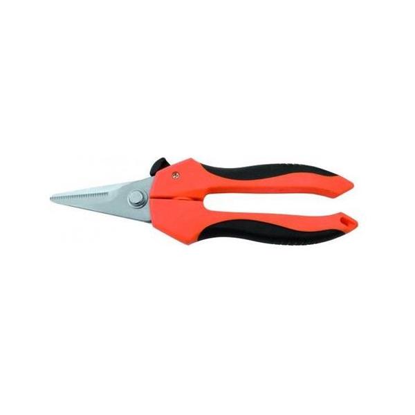 "●メーカー…EDMA（エドマ）●型番…073555●全長…190mm●刃長…42mm●刃…ステンレス●ブレードロック付●片面ギザ付き●仕様…ストレートヘッド●●ステンレス製…耐蝕性、耐薬品性、衛生面に優れた製品です。…家電、健康器具、日用...
