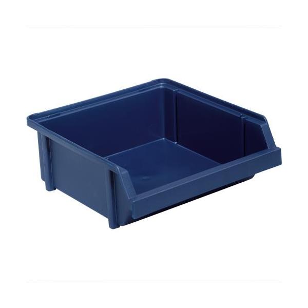 "●材質…ポリプロピレン●外寸(mm)…125(W)×133(D)×50(H)●内寸(mm)…107(W)×115(D)×45/25(H)●重量…49g●色…ダークブルー●EA661CB-1（ウォールパネル）、CB-100（トレーラック）に...