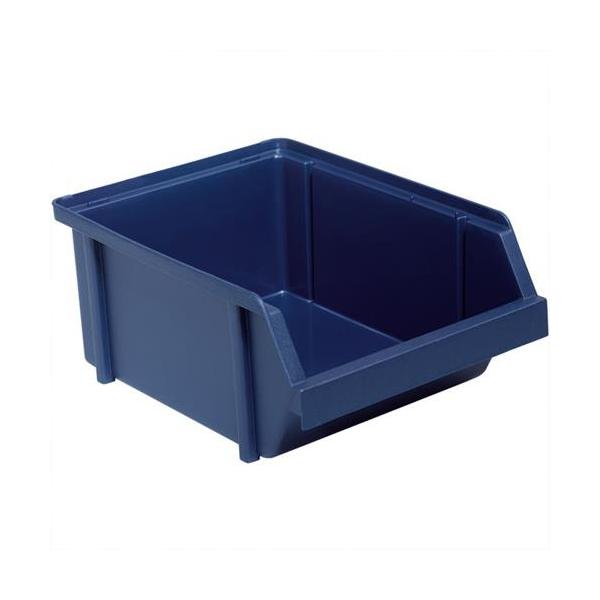 "●材質…ポリプロピレン●外寸(mm)…125(W)×173(D)×75(H)●内寸(mm)…107(W)×150(D)×70/42(H)●重量…85g●色…ダークブルー●EA661CB-1（ウォールパネル）、CB-100（トレーラック）に...