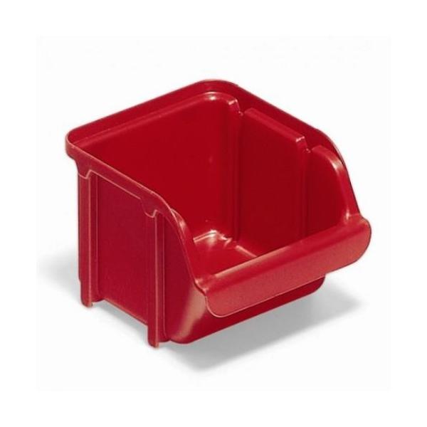 "●材質…高衝撃性プラスチック●外寸(mm)W×D×H…103×115×74●内寸(mm)W×D×H…90×96×70（38）●色…赤●重量…40g●耐薬品性●同じ幅の物同士のみ積み重ねができます。…道具箱・腰袋、収納ケース、ツールキャビネ...