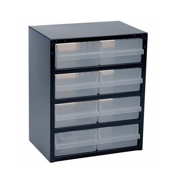 "●サイズ…360×250×440(H)mm●引き出し…外寸：159×239×92(H)mm内寸：153×215×80(H)mm●材質…外側：スチール、引き出し：樹脂●別売アクセサリー…引出し（1個）：EA661BD-20仕切り板（12枚）...