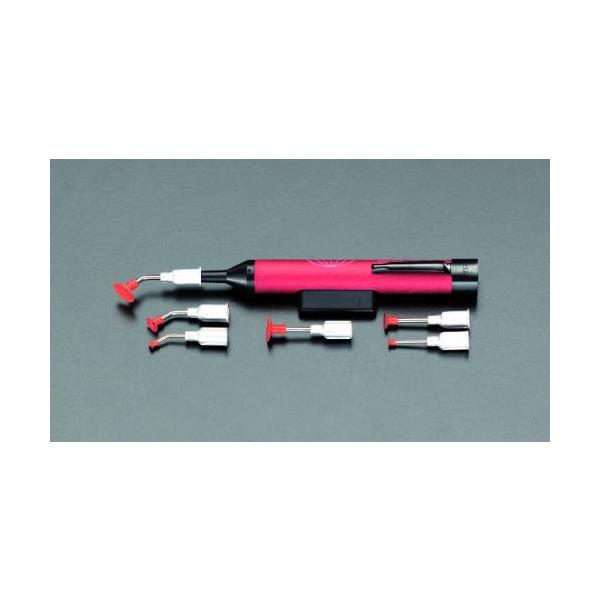 "●ノズル…ストレート、ベンド 各3個●カップ径…3.18mm・6.35mm・9.53mm 各2個●ノズル全長…30mm●カラー…レッド●本体全長…110mm●ハンドル径…&amp;phi;12.7mm●替シリコンカップ…EA595EV-6...