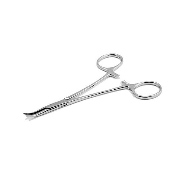 "●材質…ステンレス●全長…130mm●先端…曲●ロック…3段●先端ギザ付●ロック機能付●シャイニーポリッシュ仕上げ●カンシ…精密機械用工具・静電気対策・クリーンルーム用品/ピンセット…"