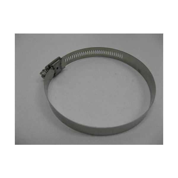 "●スクリュー…SUS410●バンド幅…14.2mm●適合直径…92〜165mm●材質…バンド：SUS301スクリュー：SUS410●六角(−)ねじ…5/16”(8mm)●厚み…0.65mm●入数…10●ウォームの歯4枚を持つ六角ネジがバン...