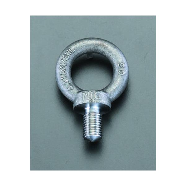"●材質…鉄(鍛造：SS400)●ねじ径…M6×14●内径…14.5mm●線径…5.8mm●使用荷重…60kg●重量…16g●並目●日本製…チェーンブロック、スリング、クランプ・アクセサリ、マグネットリフター/取付型フック、アイナット・ボルト…"