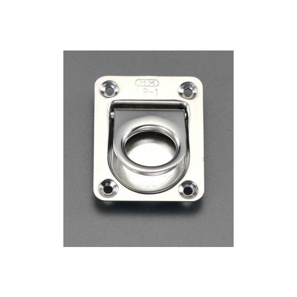 "●プレート…サイズ：44×57mm厚み：1mm●深さ…7.5mm●材質…SUS304●取付穴径…3.5mm●使用荷重…0.05KN●重量…31g●サイズ（mm）…A1：44、A2：32、B1：57、B2：45、L：20.5、T：1、T2：...