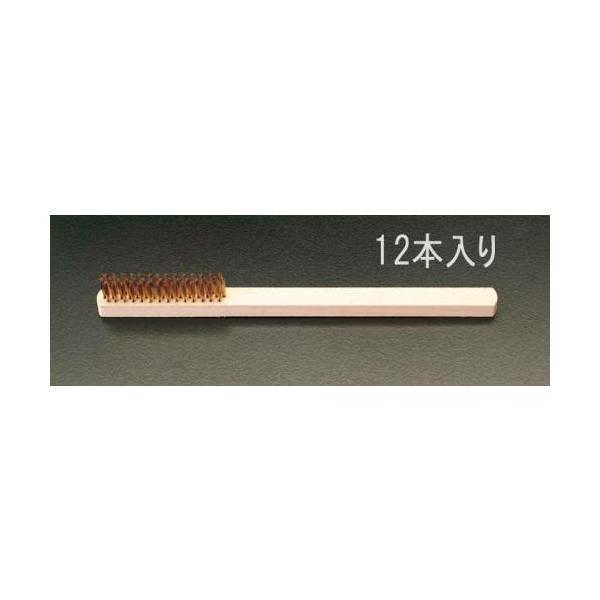 "●全長…235mm●毛丈…15mm●線径…0.15mm●入数…12本●行数…3行●ブラシサイズ…9×73mm●柄の厚み×幅…9×15mm…やすり、砥石、研磨材、ワイヤーブラシ/ワイヤーブラシ…"