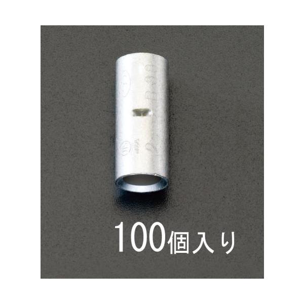 "●材質…無酸素銅　(電気すずメッキ)●突き合せ用●型式…14●撚線…10.52〜16.78mm2●入数は100個入りです。●全長(mm)…26.0●重量…785g（1箱あたり）…配線部材、配線器具、工業用電気部品/圧着端子…"