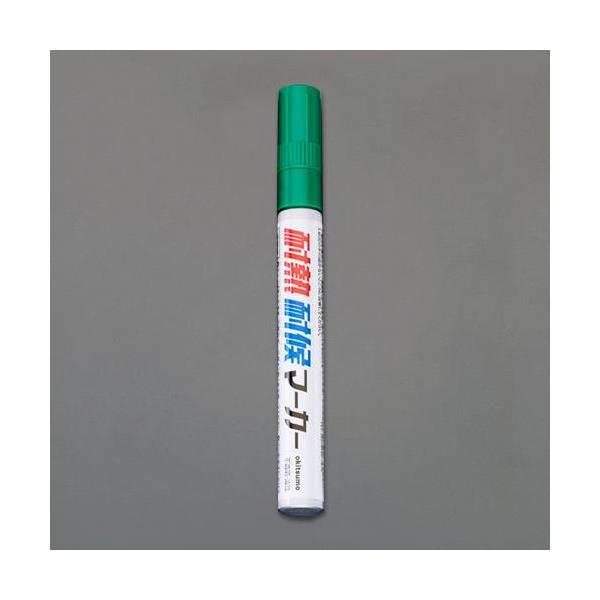 "●メーカー…オキツモ●型番…TMK-4●つや無し●色…緑●塗布幅…2.0〜2.5mm●耐熱温度…ガラス：300℃、アルミニウム：500℃、鉄：600℃、ステンレス：800℃、セラミックス：1,000℃●重量…約24g●特長…シリコーン樹脂...