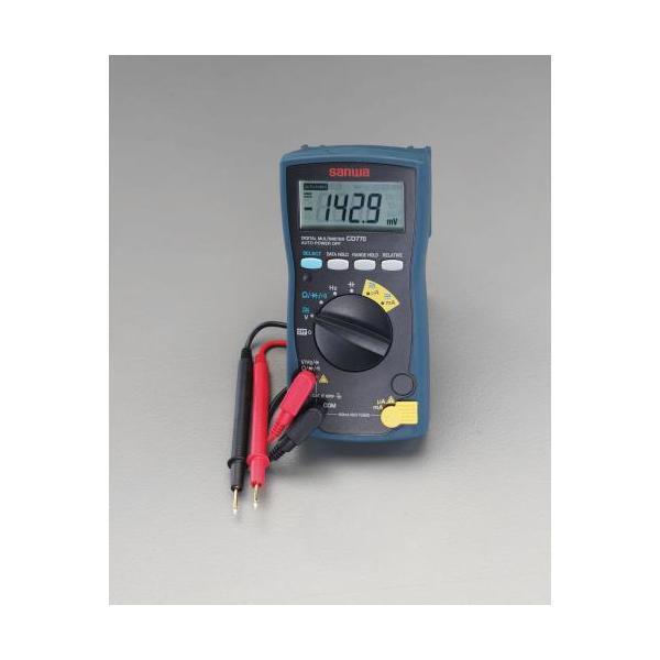 "●メーカー…三和電気計器（sanwa）●型番…CD770●仕様…本体●動作方式…&amp;Delta;-&amp;Sigma;方式●交流検波方式…平均値方式●レンジ切換…オート及びマニュアル(一部オートのみ)●極性切換…マイナス入力時に「...