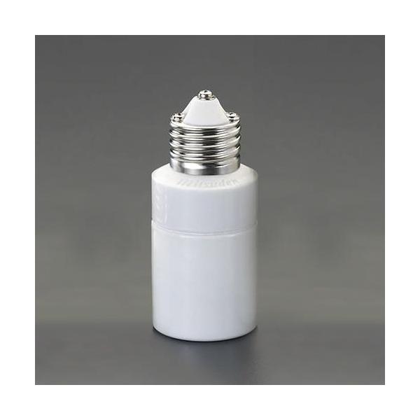 "●用途…口金E26から口金E26の延長用アダプター●延長数値…約65mm●材質…磁器製●口金がソケットに届かない場合等にご利用下さい。●磁器製(セト製)で熱に強く、メッキ加工済みでサビにも強いのが特徴です。…配線部材、配線器具、工業用電気...